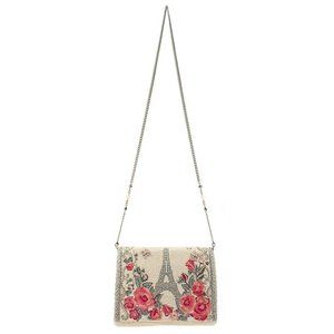 Mary Frances | Bags | Mary Frances Bonjour Beaded Paris Eiffel Tower ...